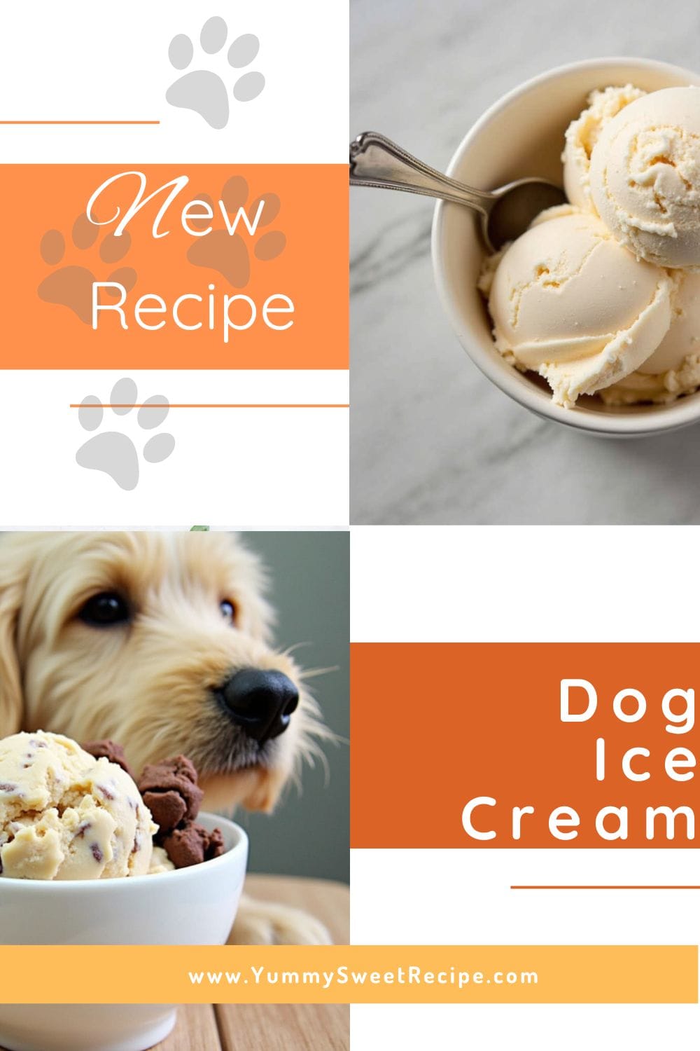 Homemade Dog Ice Cream Recipe - 1 Easy & Healthy Treats for Your Pup